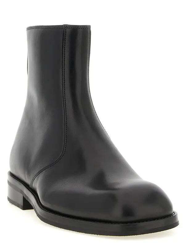 LEMAIRE Zip Ankle Boots