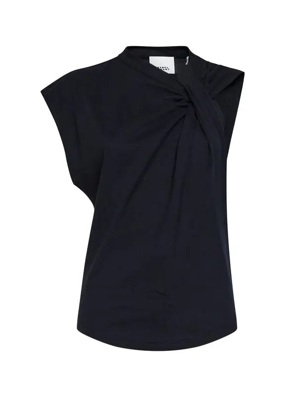 Isabel Marant Étoile Asymmetric Twisted T-shirt - Multicolor