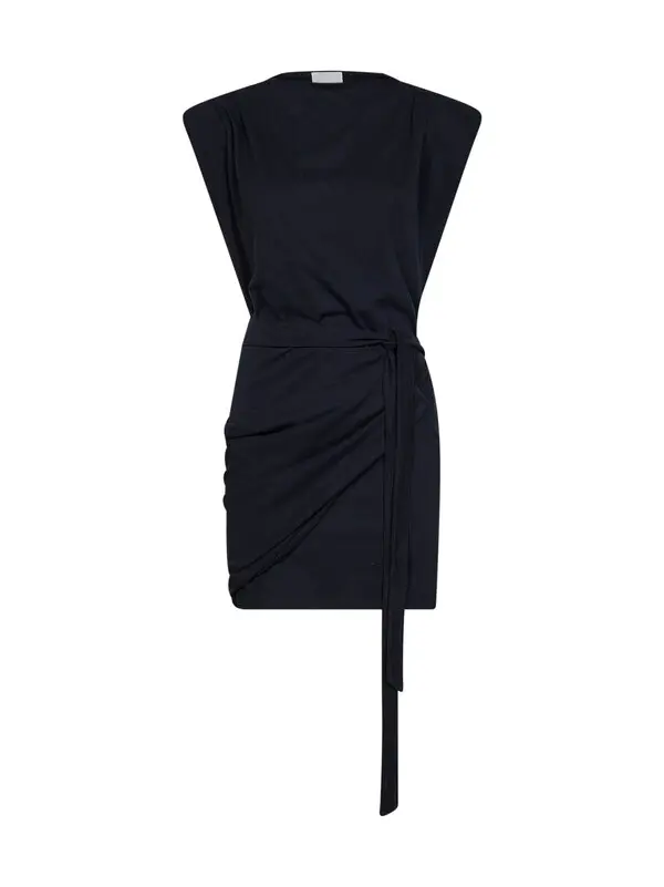 Isabel Marant Étoile Draped Jersey Mini Dress - Multicolor