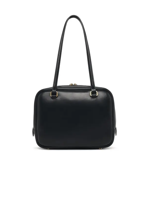 JIL SANDER Medium 'vision' Leather Bag - Black