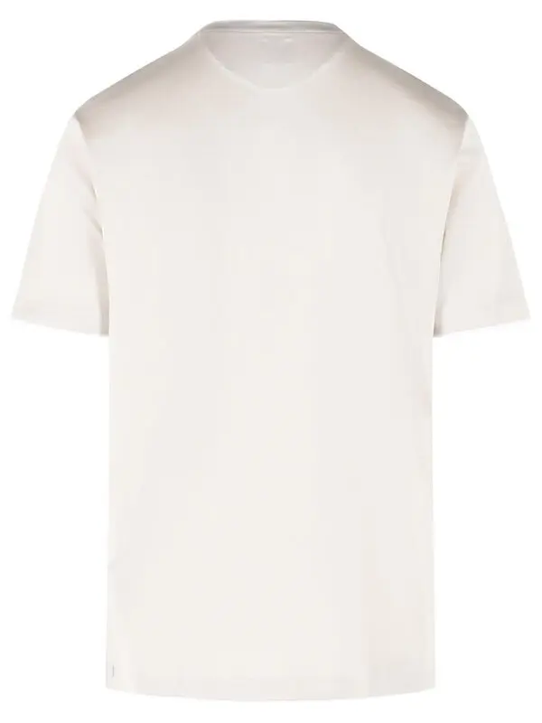 Eleventy Beige Cotton T-shirt