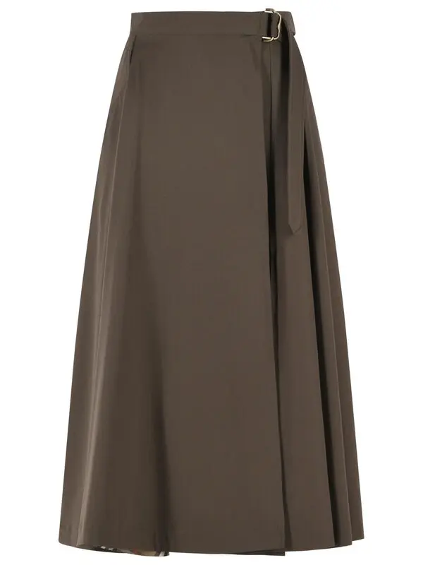 Burberry Belina' Wool Skirt - Green