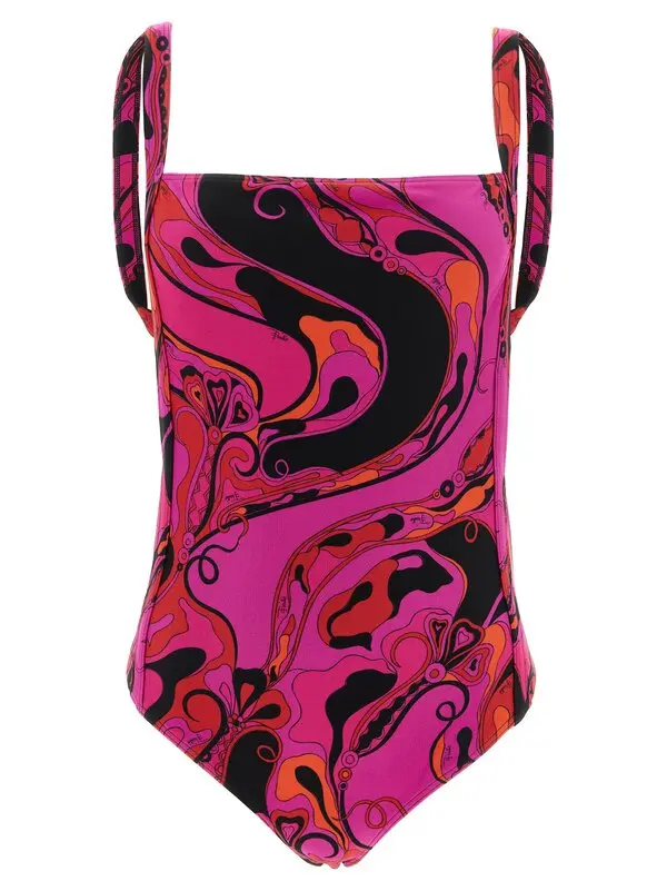 Emilio Pucci Orchidee' One-piece Swimsuit - Pink