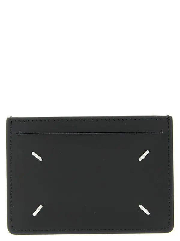 MAISON MARGIELA Stitching Card Holder - Black