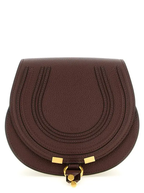 Chloé Marcie Small Crossbody Bag - Brown