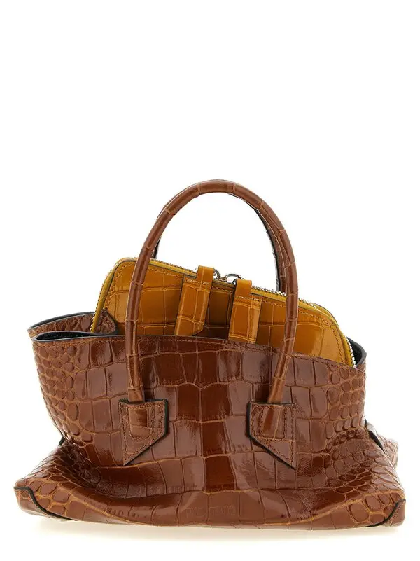 Attico La Passeggiata Mini Handbag - Brown
