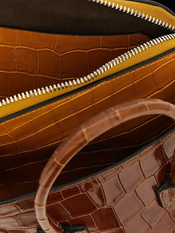 Attico La Passeggiata Mini Handbag - Brown