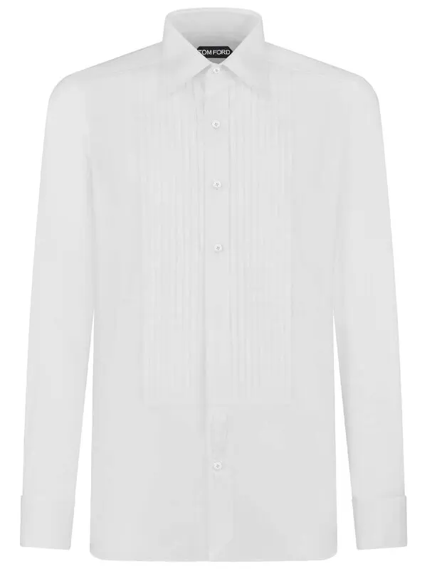 TOM FORD Cocktail Voile Slim Fit Evening Shirt