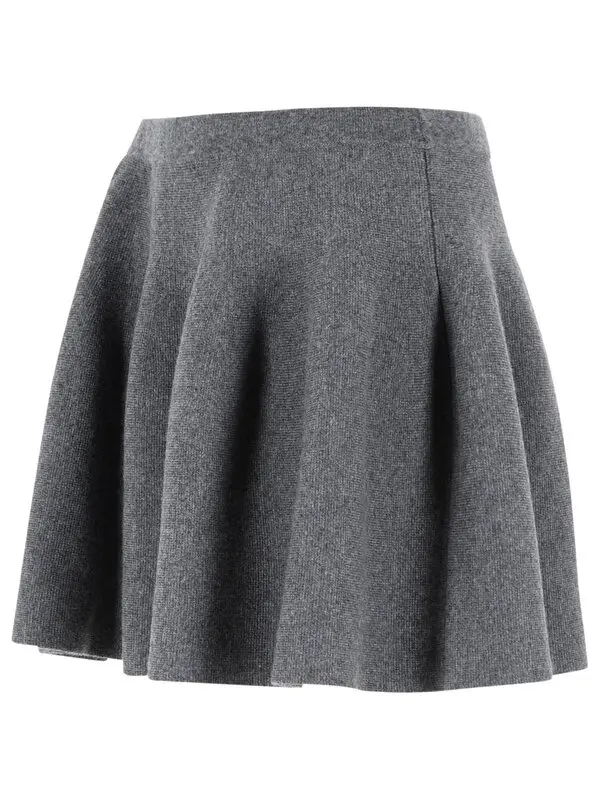 LISA YANG Cashmere Miniskirt - Gray