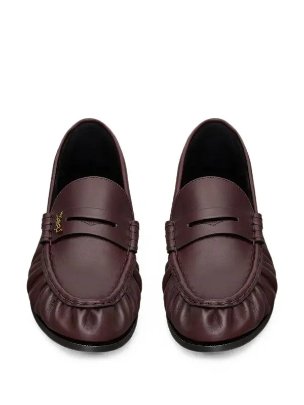 Saint Laurent Le Loafer Supple In Smooth Leather