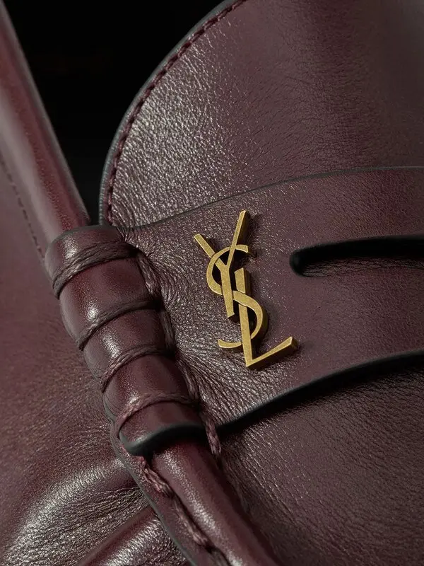 Saint Laurent Le Loafer Supple In Smooth Leather