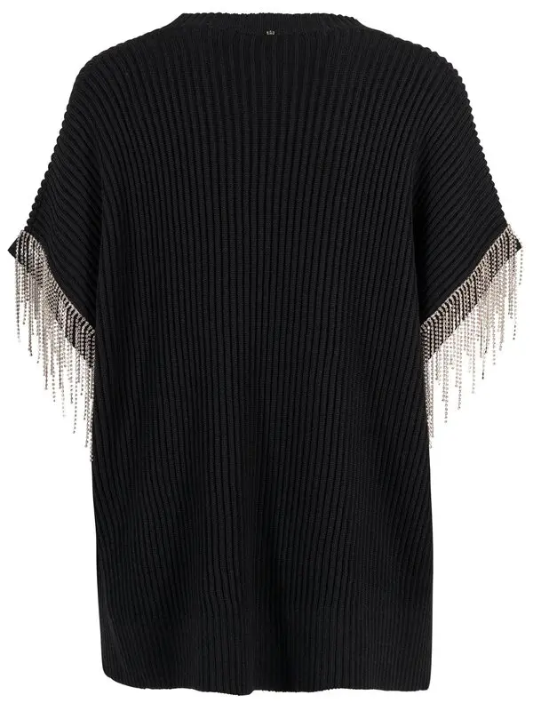 Sportmax Wool Cardigan With Rhinestone Embellishment