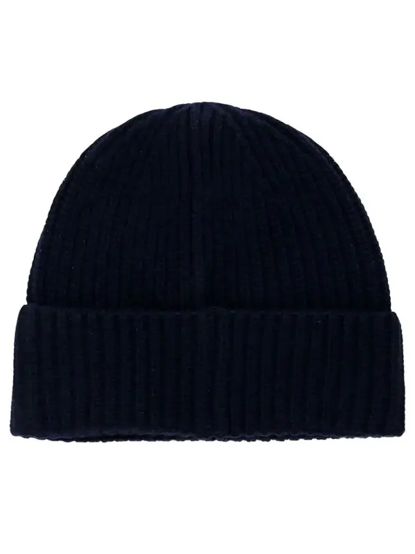 Stone Island Ribbed Wool Beanie