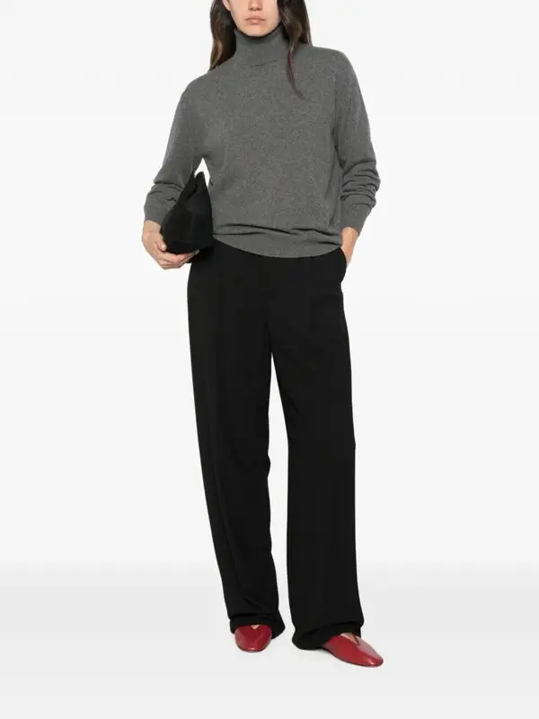 Brunello Cucinelli Cashmere Turtleneck Sweater With Monili Detail