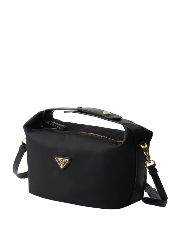 Prada Borsa Cherie Mini Re-nylon Bag - Black