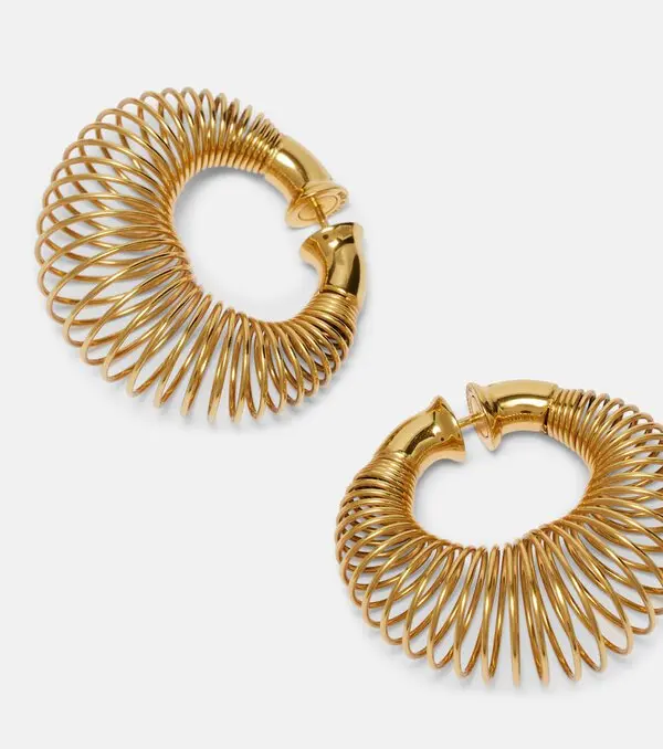 Alaïa Spiral Hoop Earrings