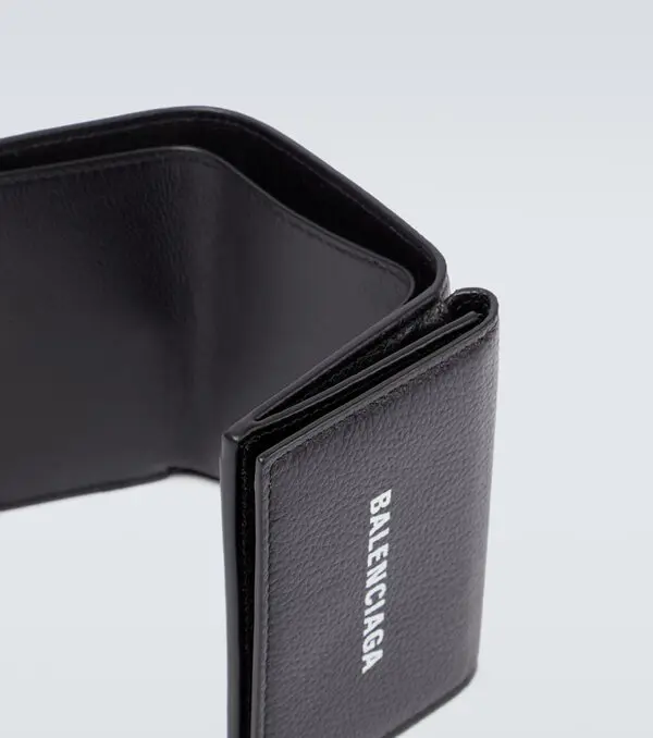 Balenciaga Cash Leather Wallet