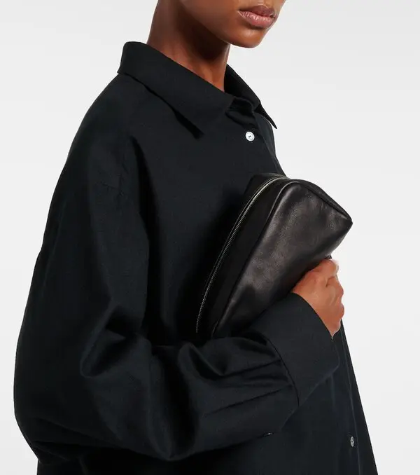 THE ROW Astra Leather Pouch