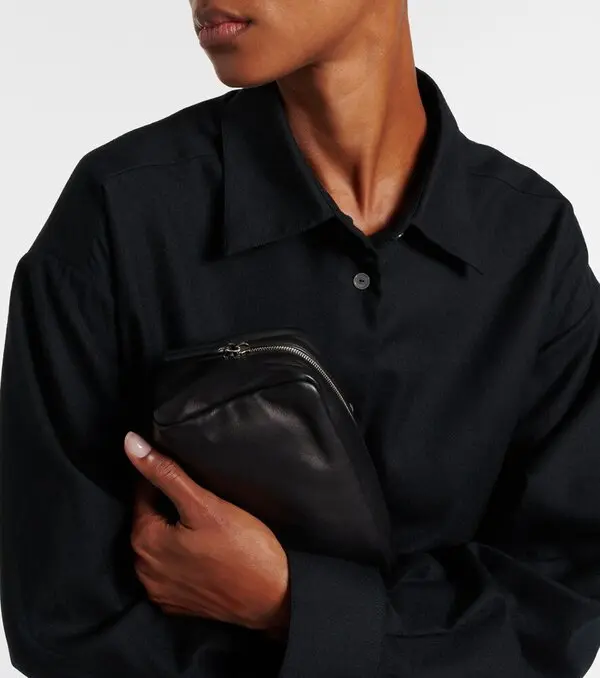 THE ROW Astra Leather Pouch
