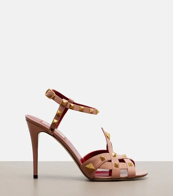 Valentino Garavani Studdy Leather Sandals