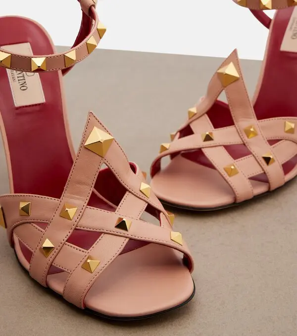 Valentino Garavani Studdy Leather Sandals