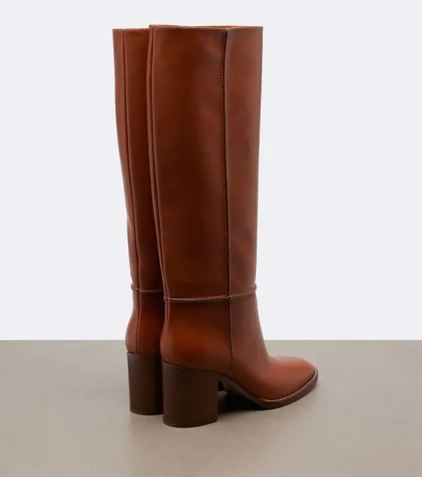 GIANVITO ROSSI Leather Knee-high Boots