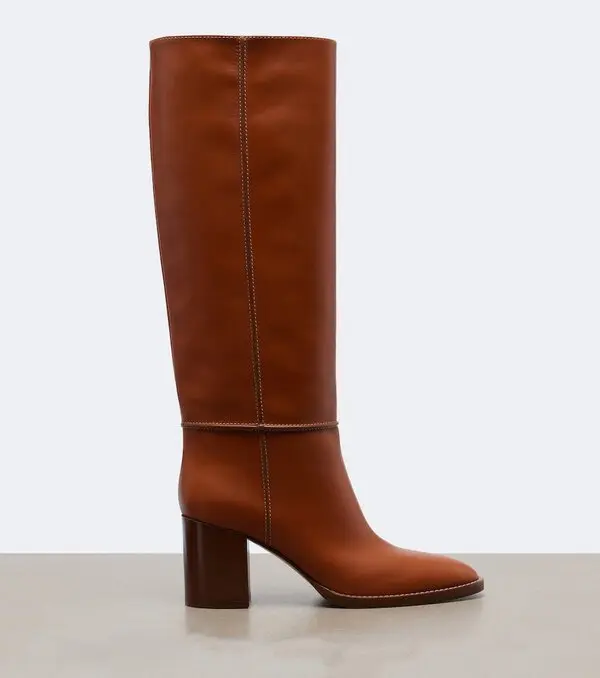 GIANVITO ROSSI Leather Knee-high Boots