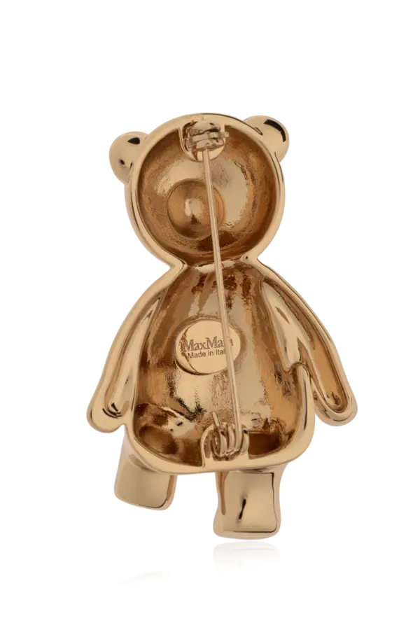 Max Mara Bear-shaped Brooch