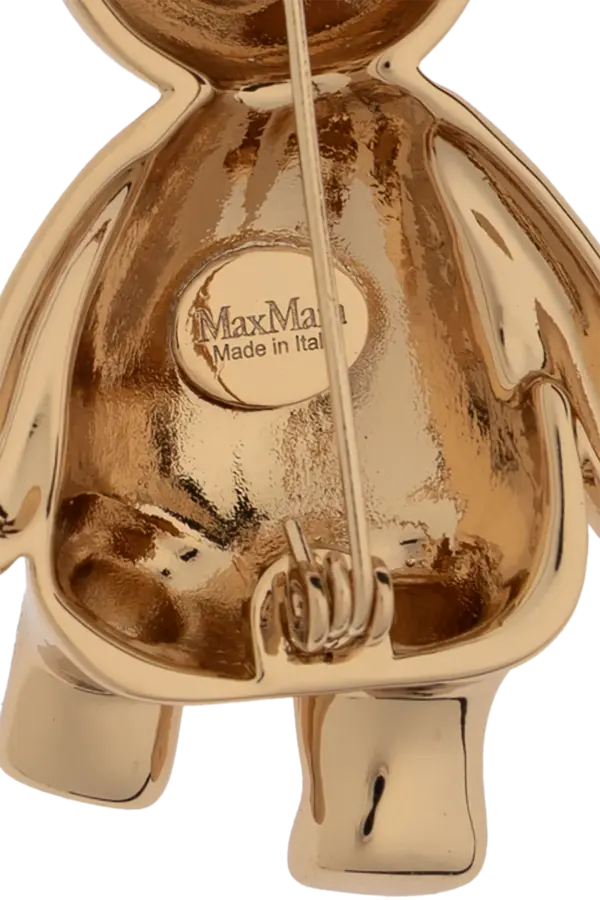 Max Mara Bear-shaped Brooch