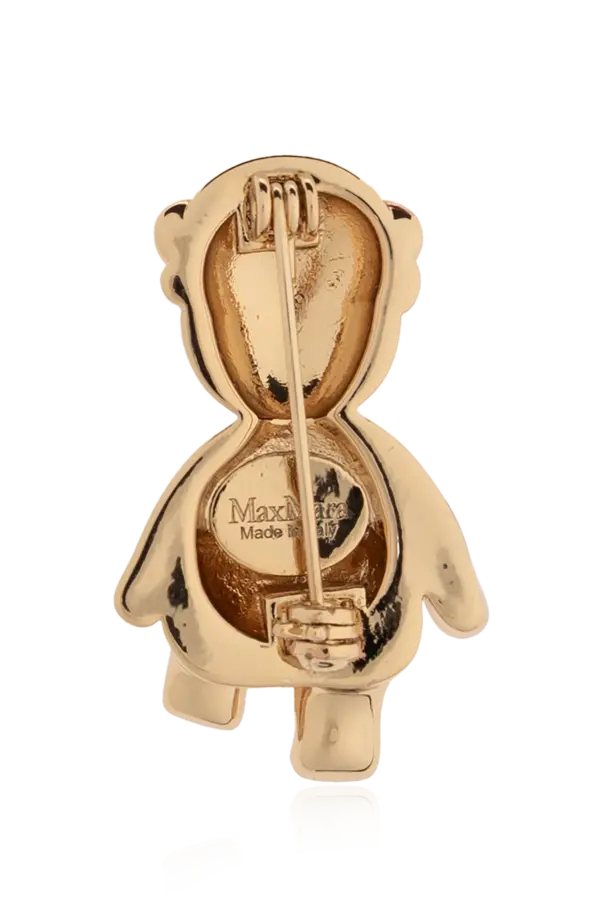 Max Mara Bear-shaped Brooch