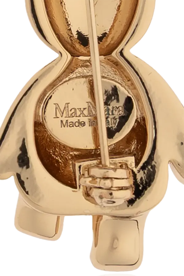 Max Mara Bear-shaped Brooch