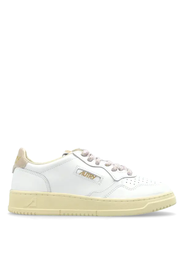AUTRY Medalist Low Top Leather Sneakers - White