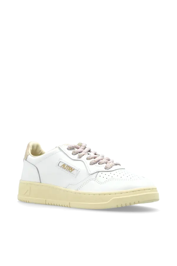 AUTRY Medalist Low Top Leather Sneakers - White