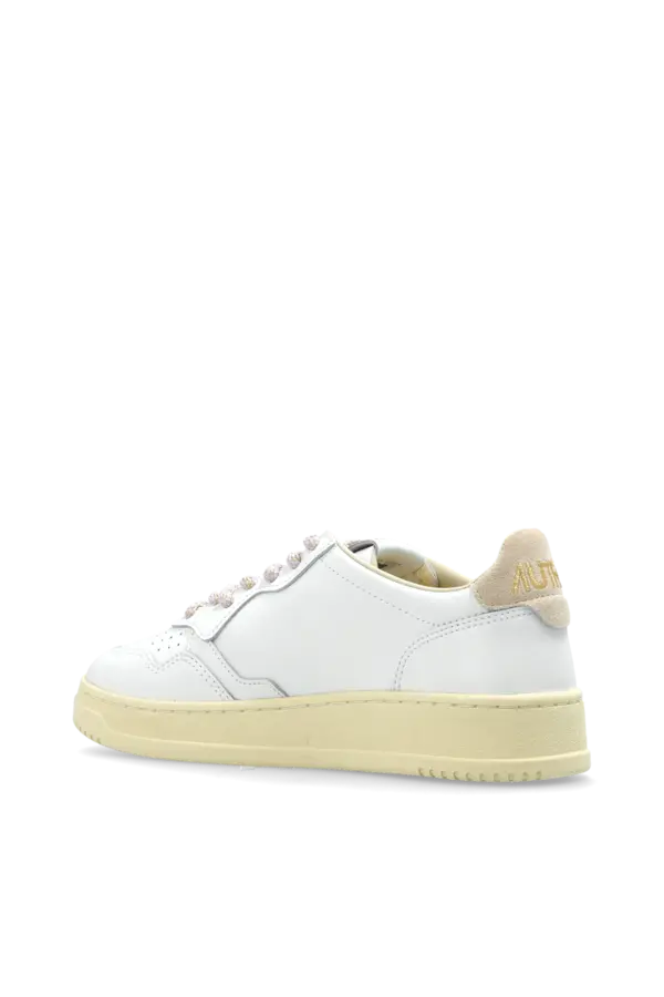 AUTRY Medalist Low Top Leather Sneakers - White
