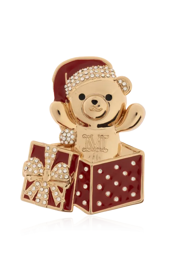 Max Mara Teddy Bear-shaped Brooch
