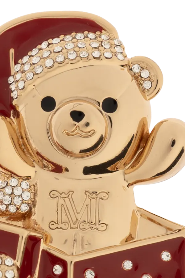 Max Mara Teddy Bear-shaped Brooch