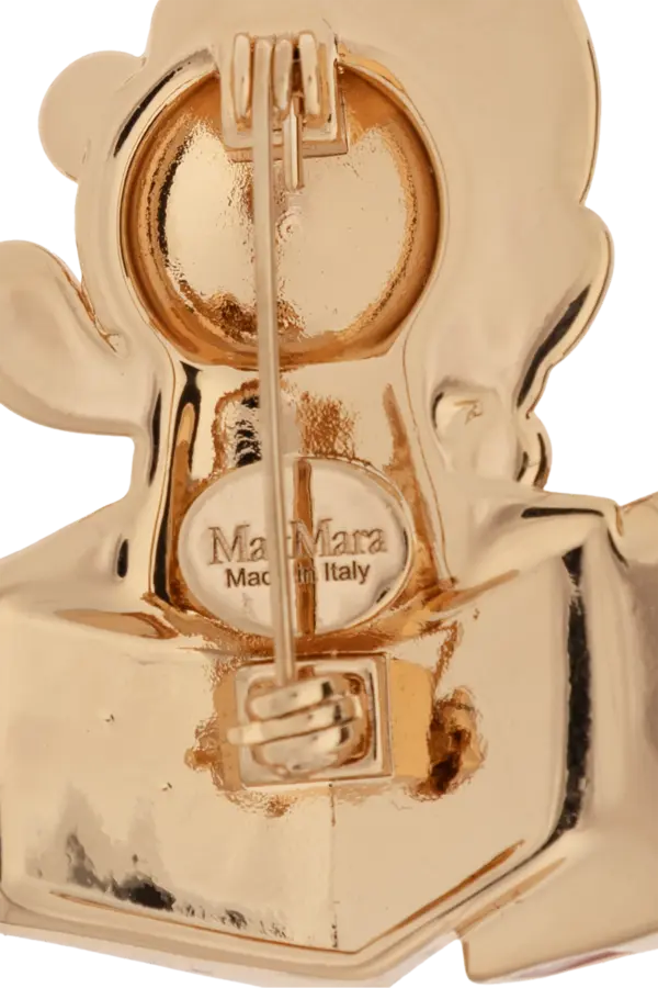 Max Mara Teddy Bear-shaped Brooch