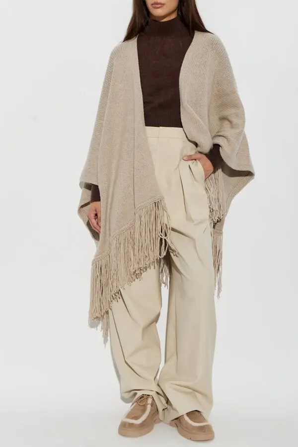 Max Mara Wool Poncho