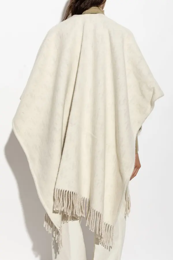 JIMMY CHOO Wool Poncho