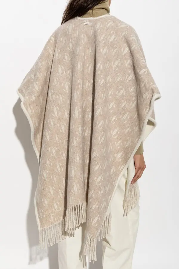 JIMMY CHOO Wool Poncho