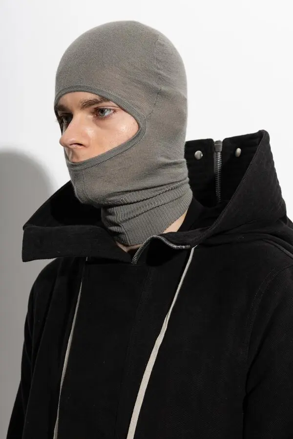 Rick Owens Cashmere Balaclava