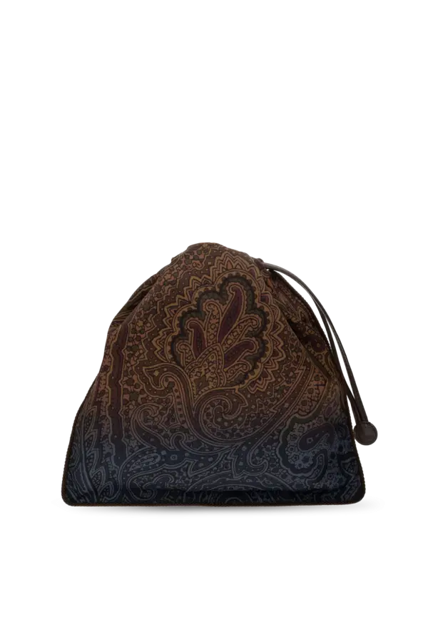 Etro Patterned Drawstring Bag
