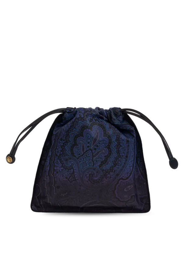 Etro Patterned Paisley Bucket Bag