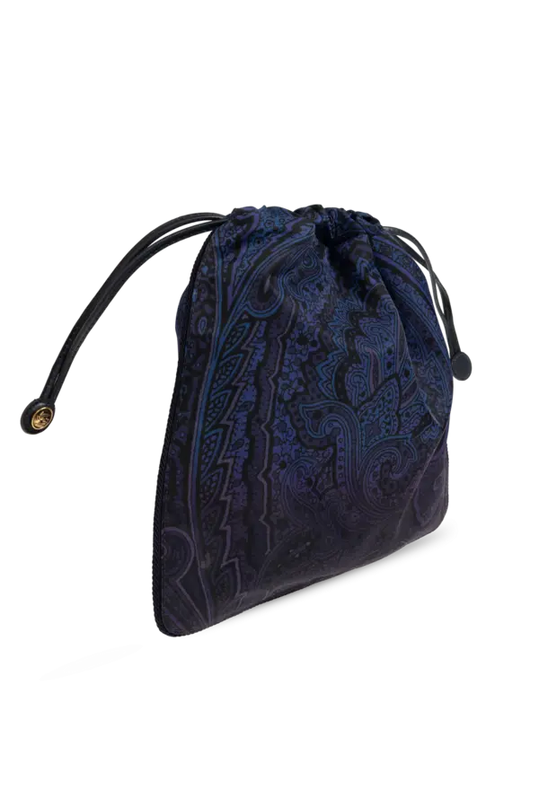 Etro Patterned Paisley Bucket Bag