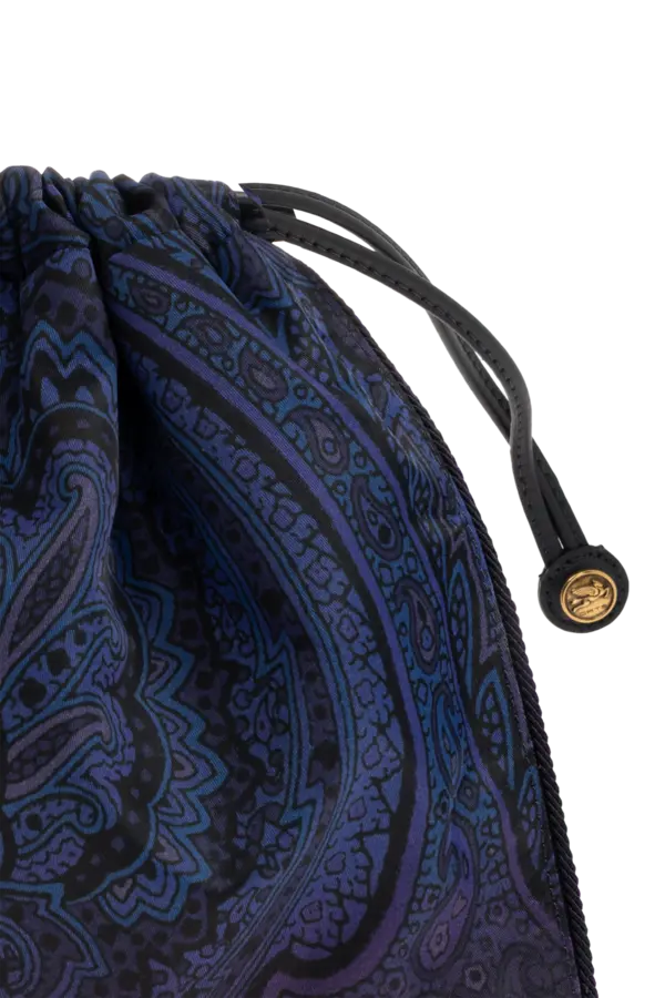 Etro Patterned Paisley Bucket Bag
