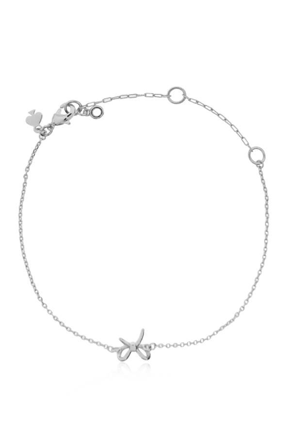 Kate Spade New York Tone Bow Pendant Chain Bracelet