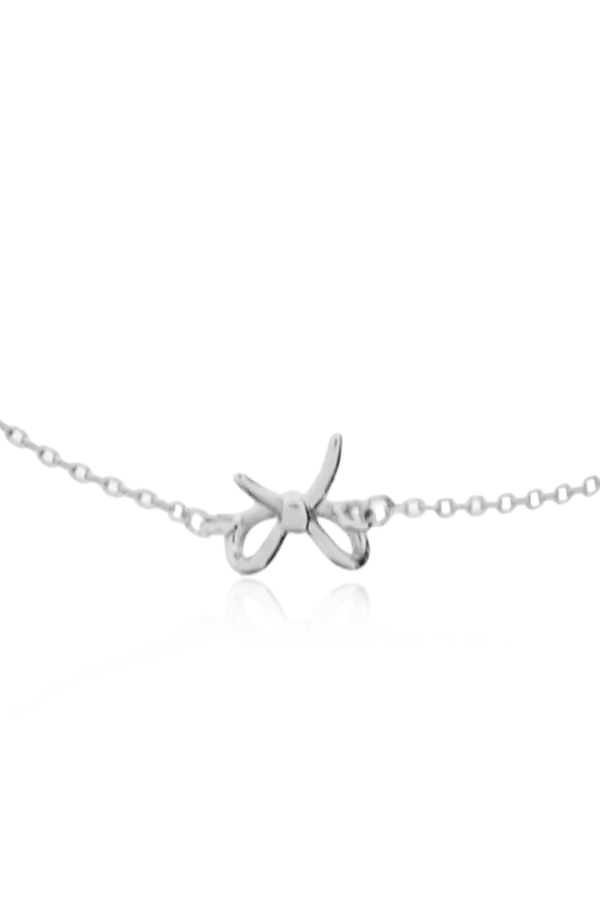 Kate Spade New York Tone Bow Pendant Chain Bracelet