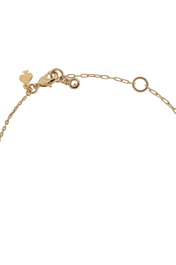 Kate Spade New York Tone Brass Bow Charm Bracelet