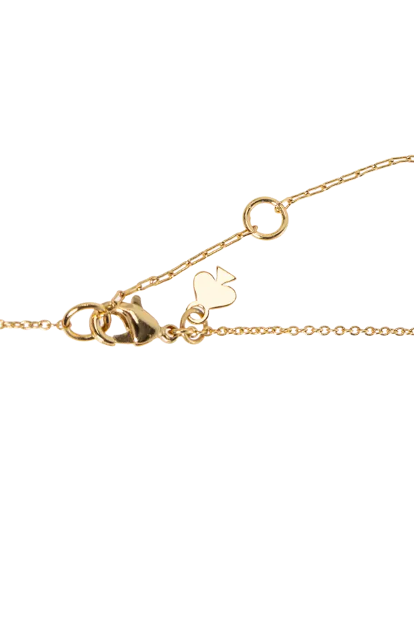 Kate Spade New York Tone Pendant Necklace With Sparkling Stones