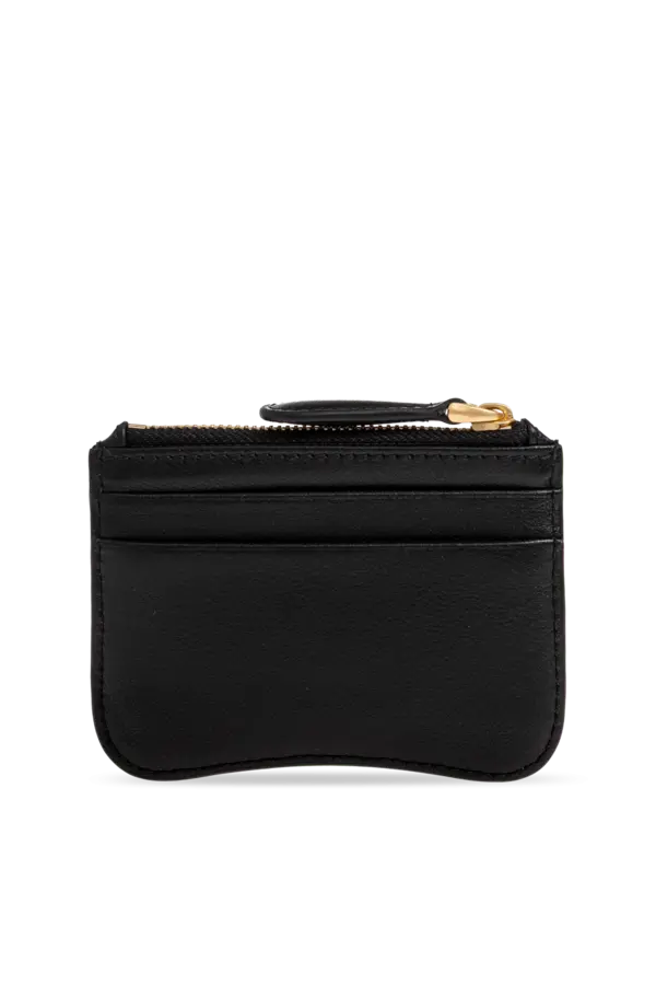 AMI Paris Leather Card Holder